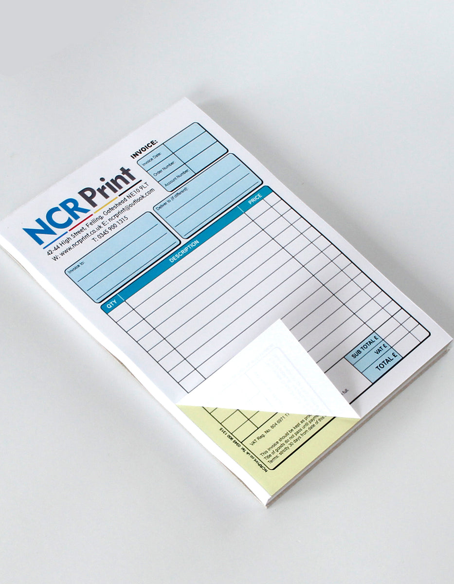 Duplicate NCR Pads – NCR Print